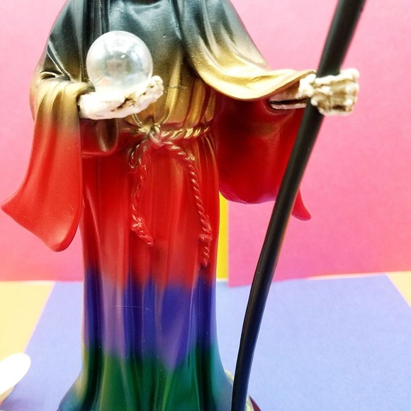 Accents | Santa Muerte Statue 7 Colors Holy Death 8 Inch Statue | Poshmark